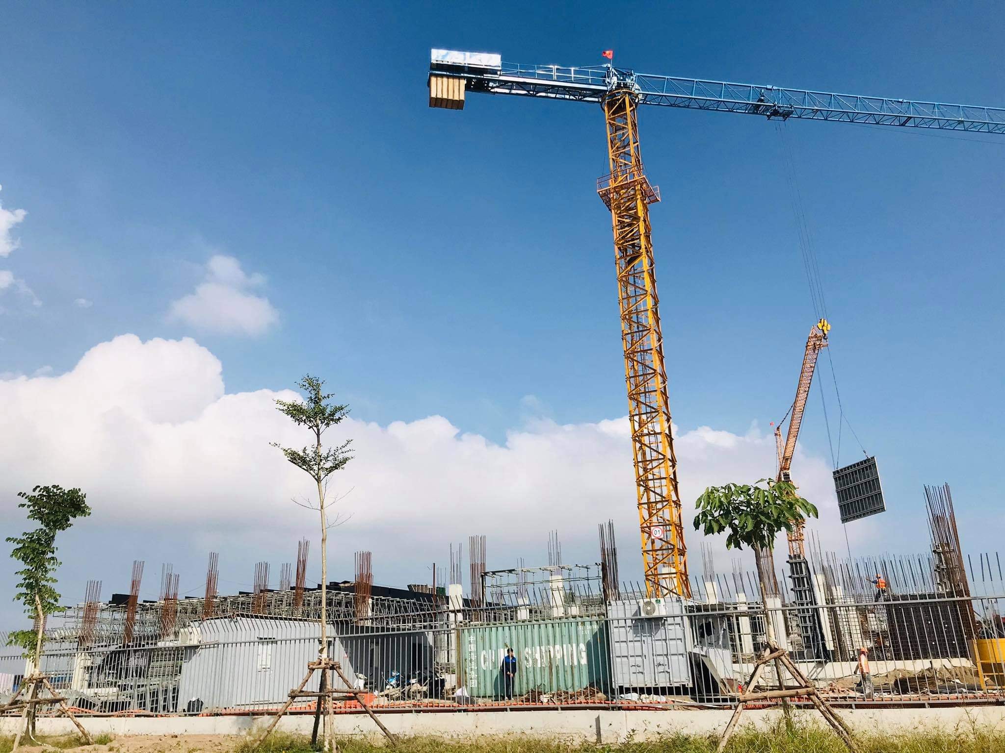 Thi công nhà máy Pegatron tại KCN Deep C Hải Phòng – Web nhân công xây ...