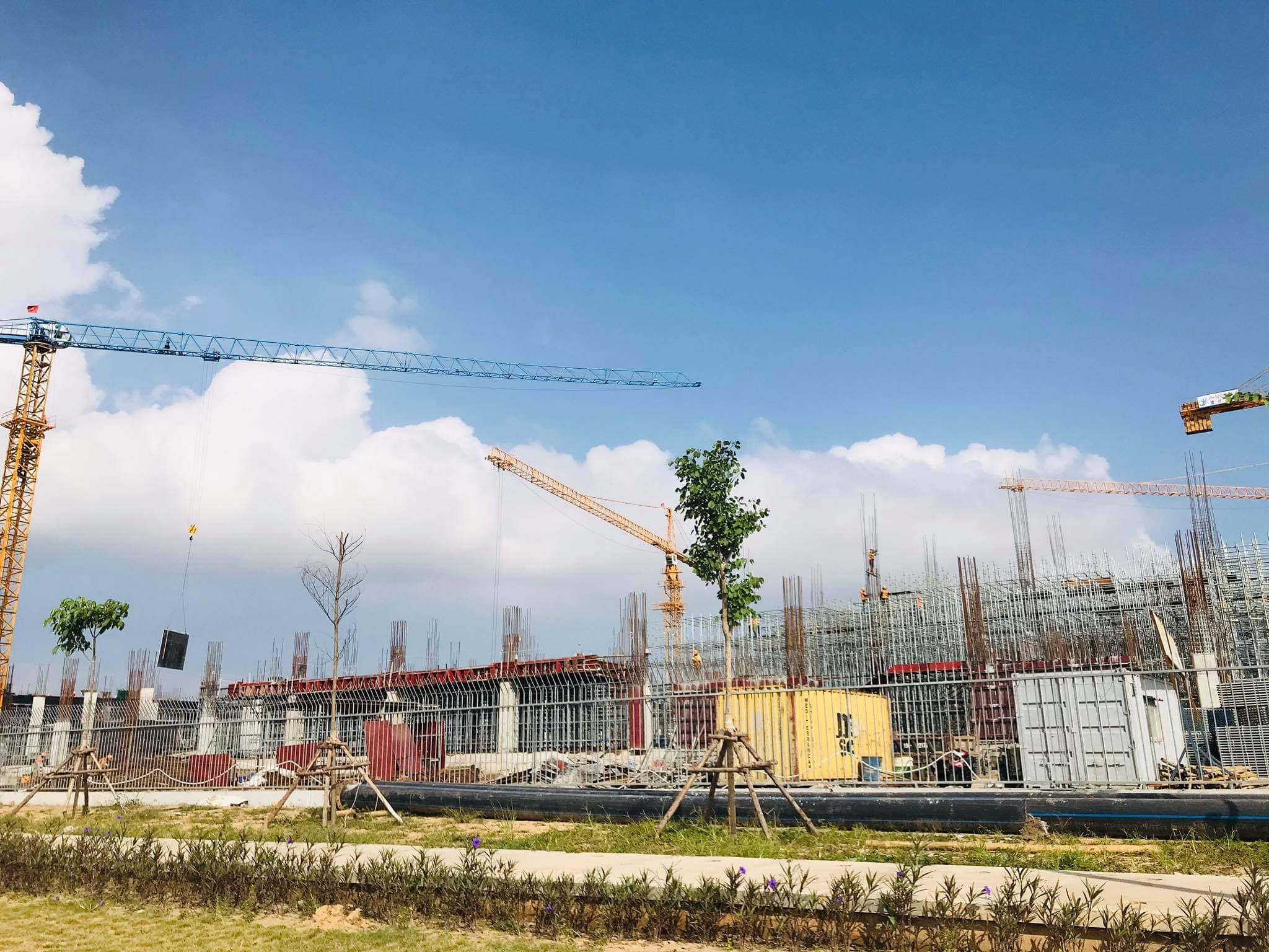 Thi công nhà máy Pegatron tại KCN Deep C Hải Phòng – Web nhân công xây ...